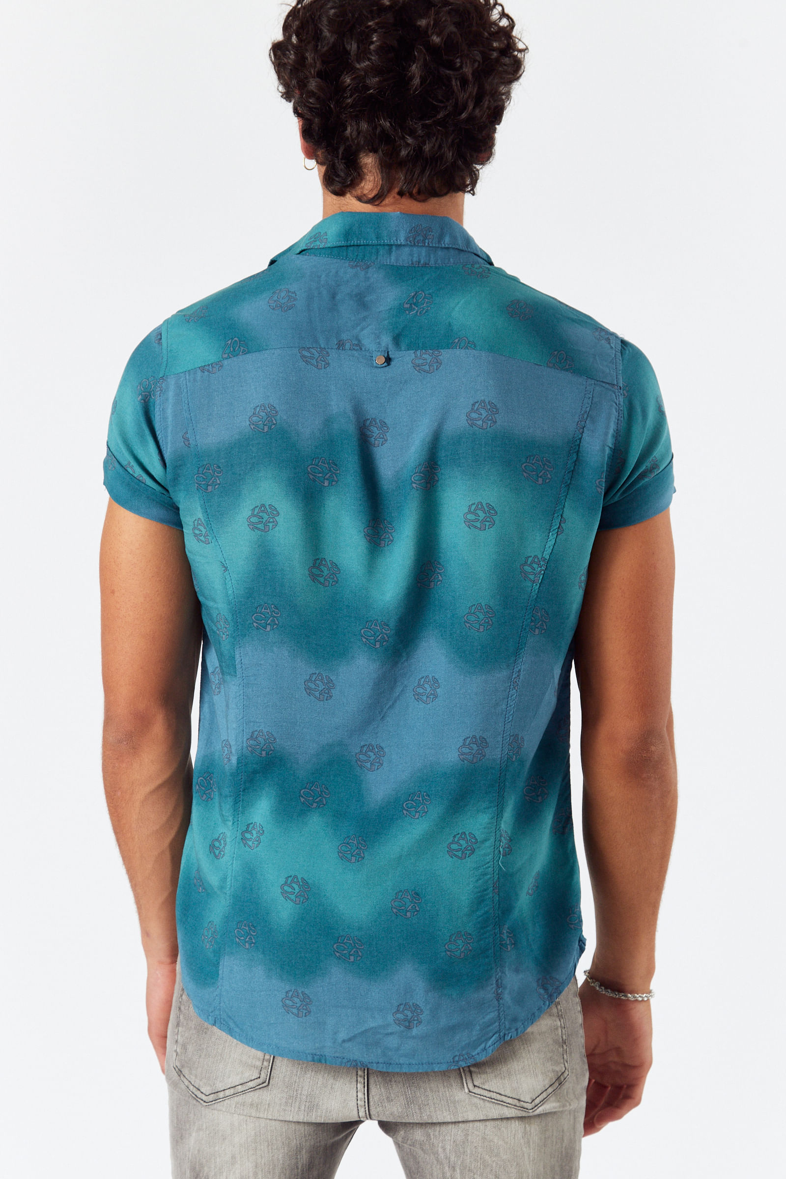 Camisa Mc Ocean Verde - TASCANI