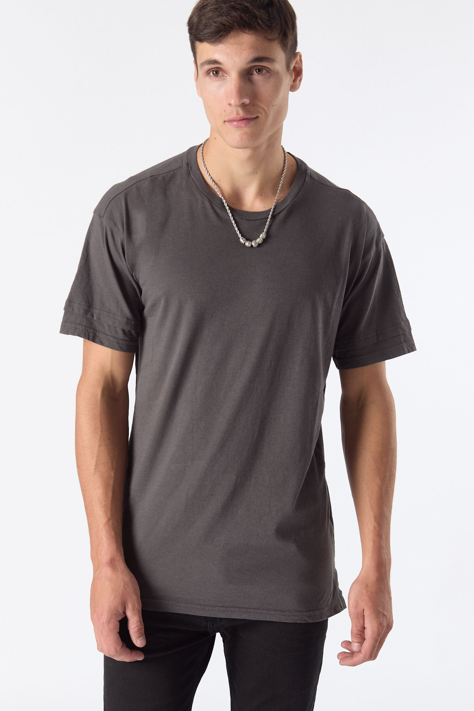 Remeras Mc Bank Gris Topo - TASCANI