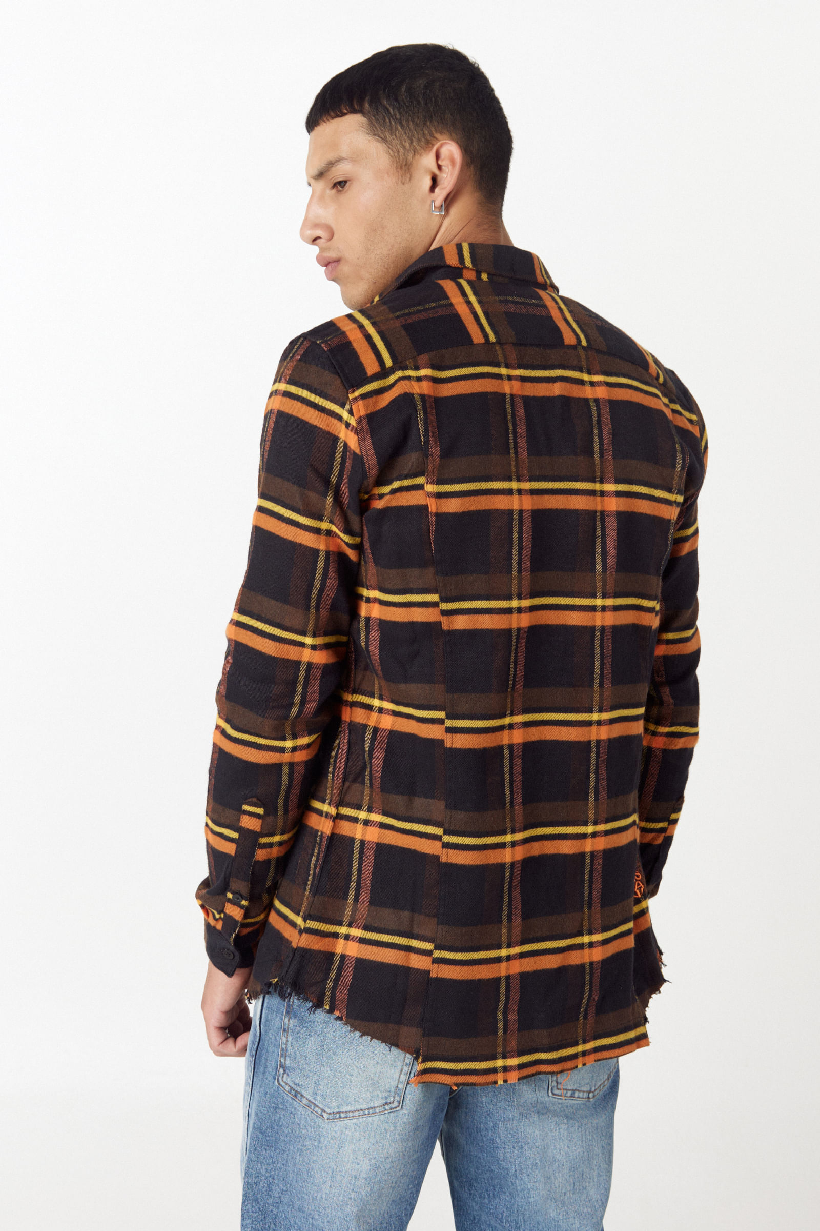 Camisa Ml Akrita Naranja - TASCANI