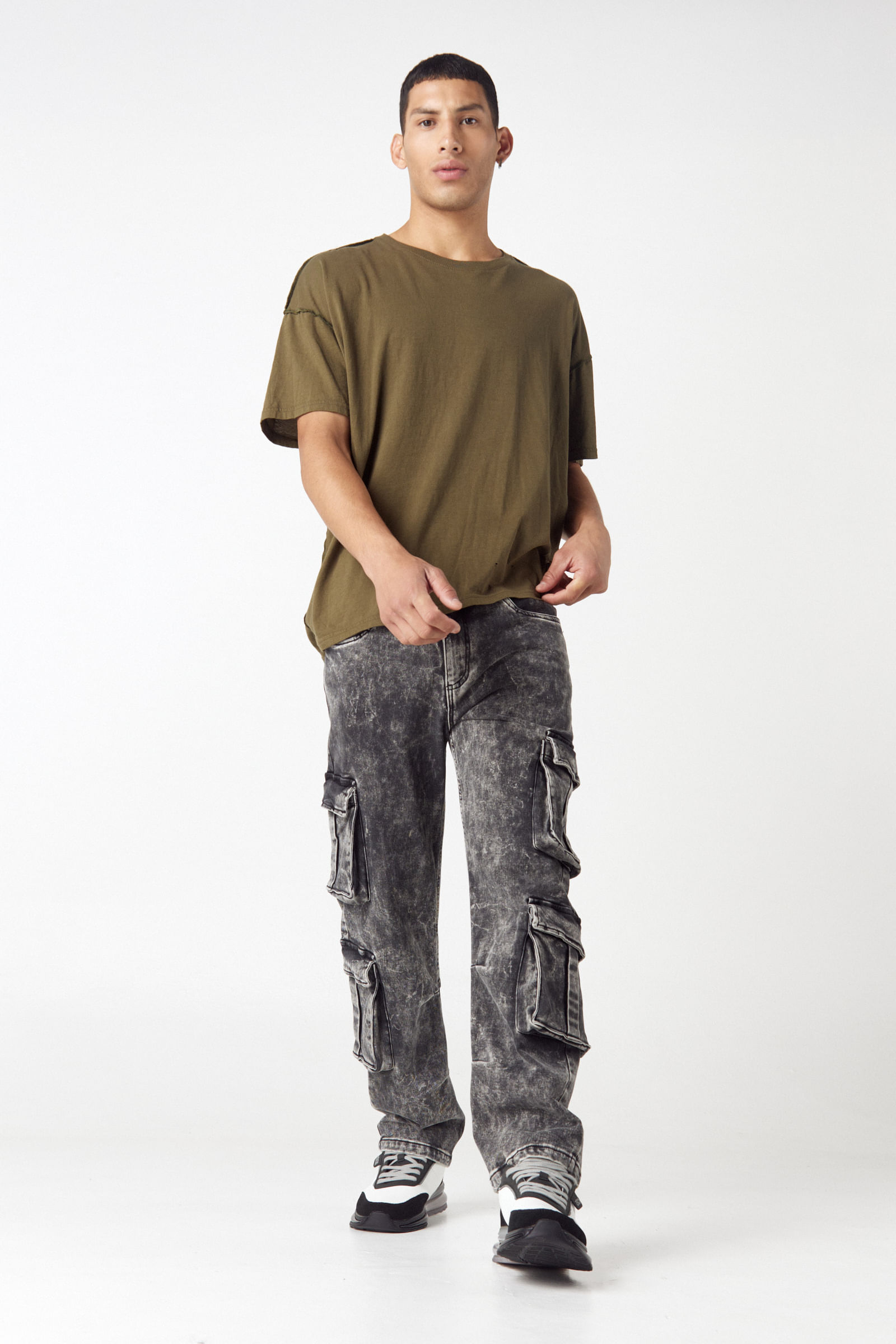 Remera Mc Bamich Verde Militar - TASCANI