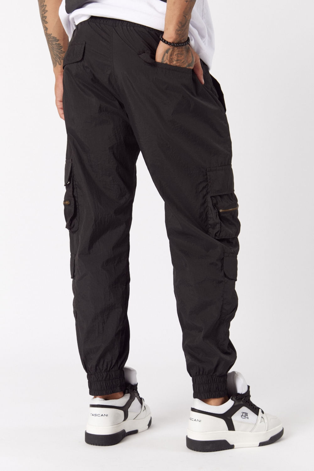 Pantalon Pizza Negro - TASCANI