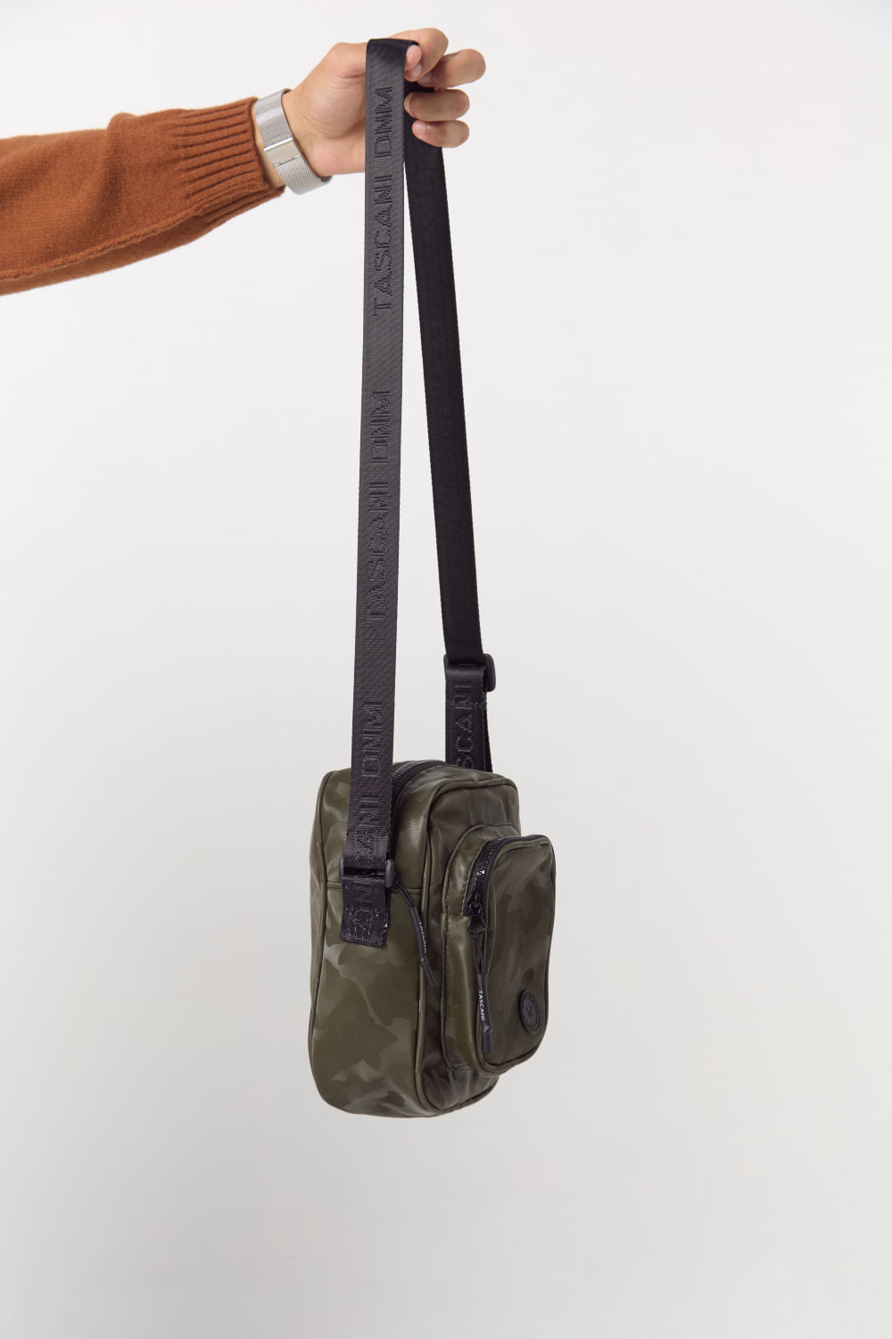 Bandolera Ethan Verde - TASCANI